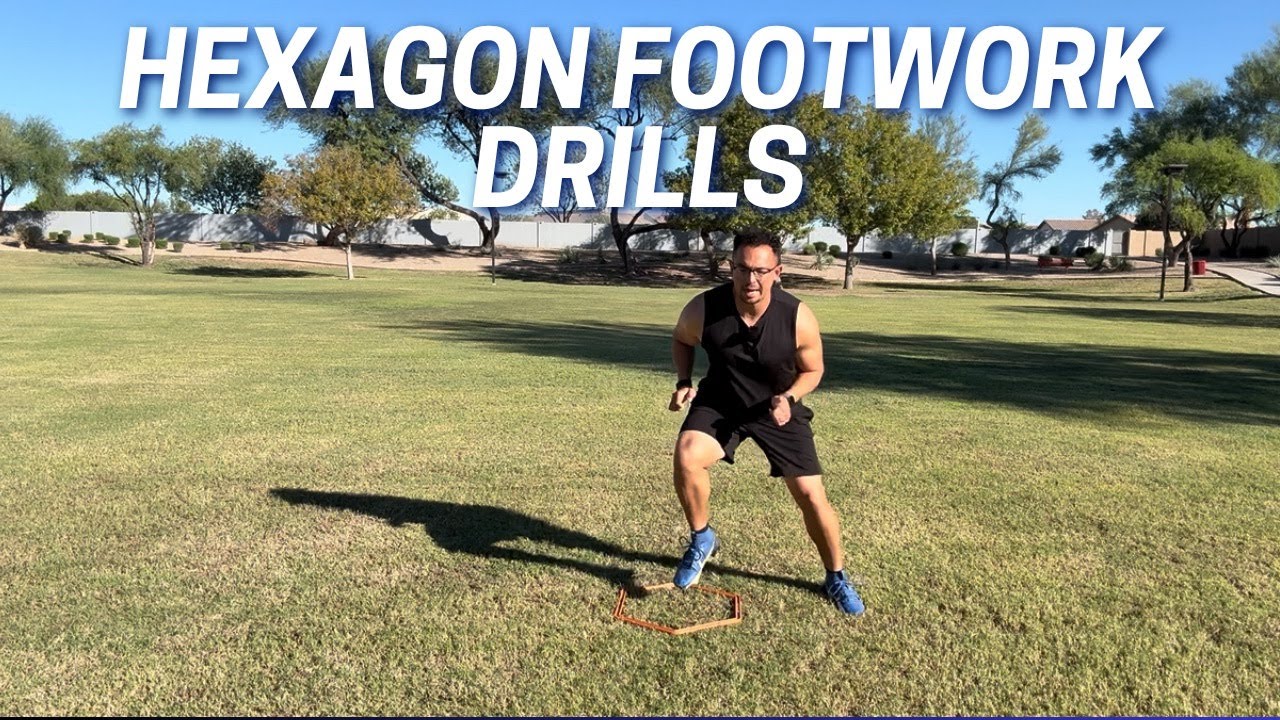 Footwork Drills for Football Players (Agility Hexagon Drills) - YouTube