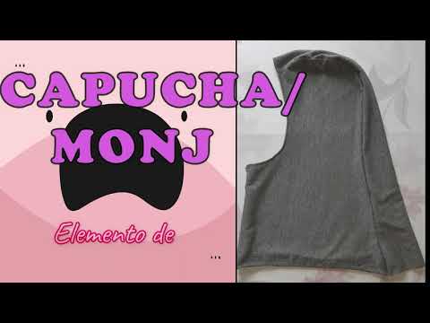 CAPUCHA/ Monja para protegerte del sol * FÁCIL DE HACER - YouTube