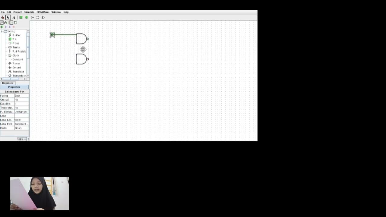 Membuat rangkaian Flip-flop, jenis pertama, "SR Flip-Flop" - YouTube