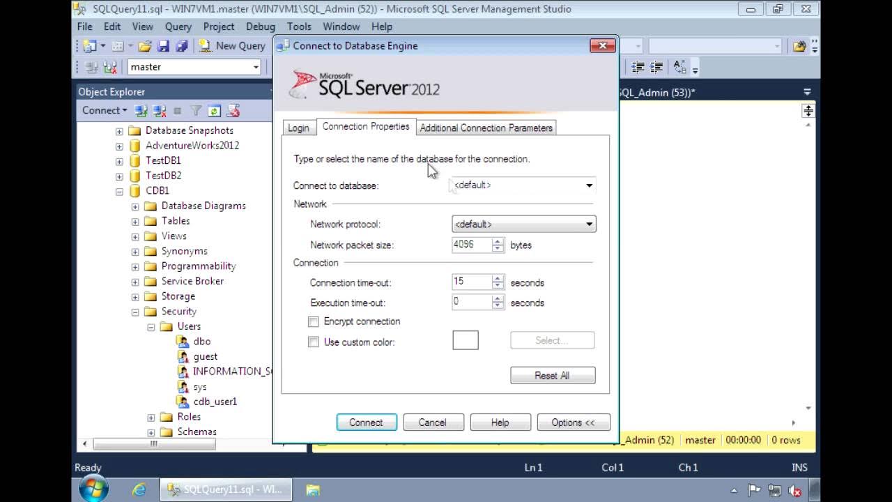 SQL Server 2012 - Contained Databases - YouTube
