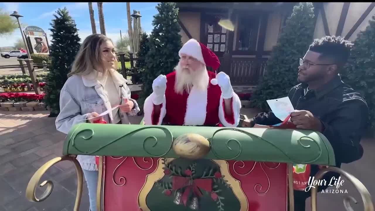 Christmas Angel: Emma and Darrell earned their wings (and met SANTA ...