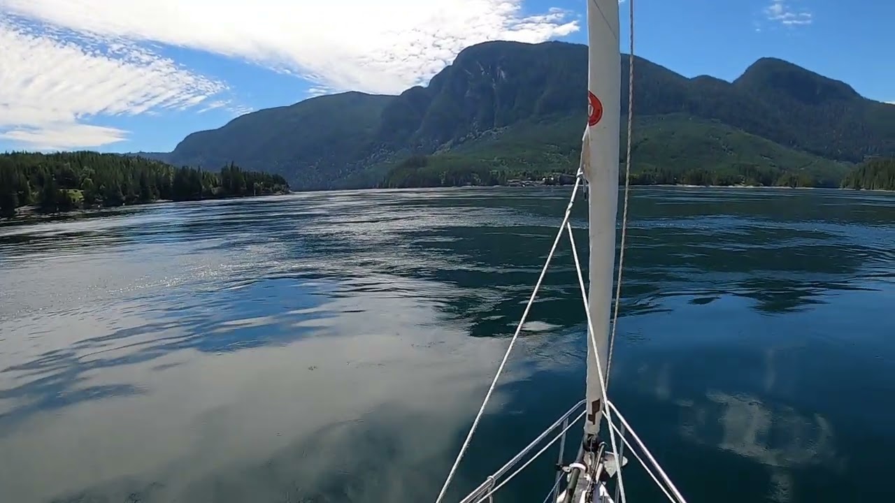 2022-07 Big Bay, Stuart Island, British Columbia, Canada. MacGregor 26 ...