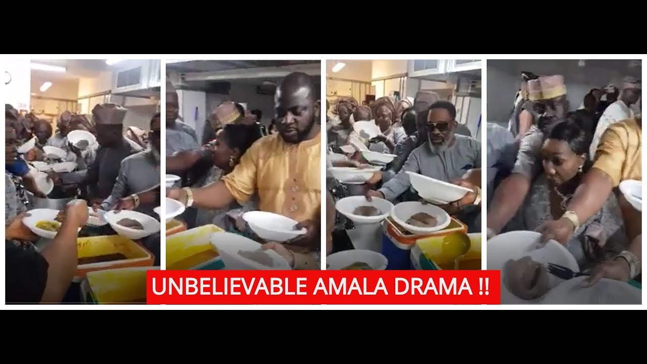 The London Party AMALA Drama: Unbelievable !! - YouTube