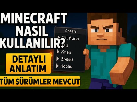 Minecraft Hile Nasıl Kullanılır | Detaylı Anlatım | Tüm sürümler mevcut | 2025 Güncel