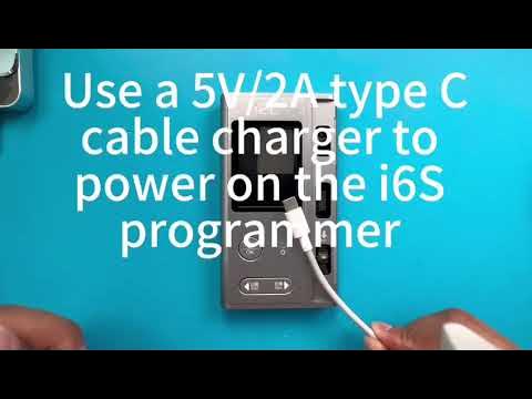 i2C i6S programmer tutorial - YouTube