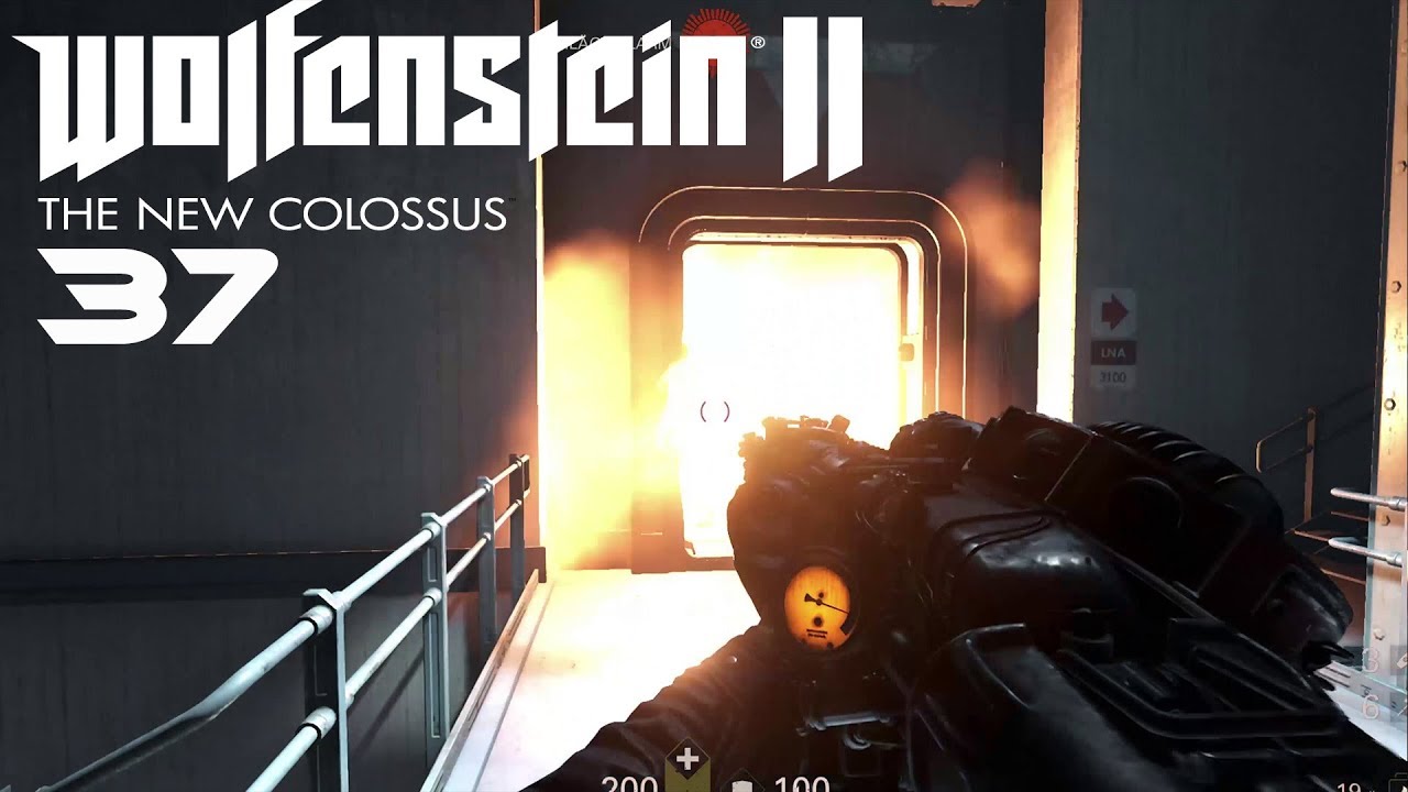 Wolfenstein 2: The New Colossus * 37 * (Old Man) * KOMMANDANT KARL ...