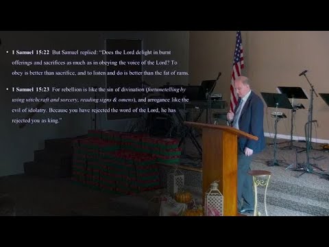 "King Saul: Doing the Right Thing For the Wrong Reasons", Pastor Tim ...