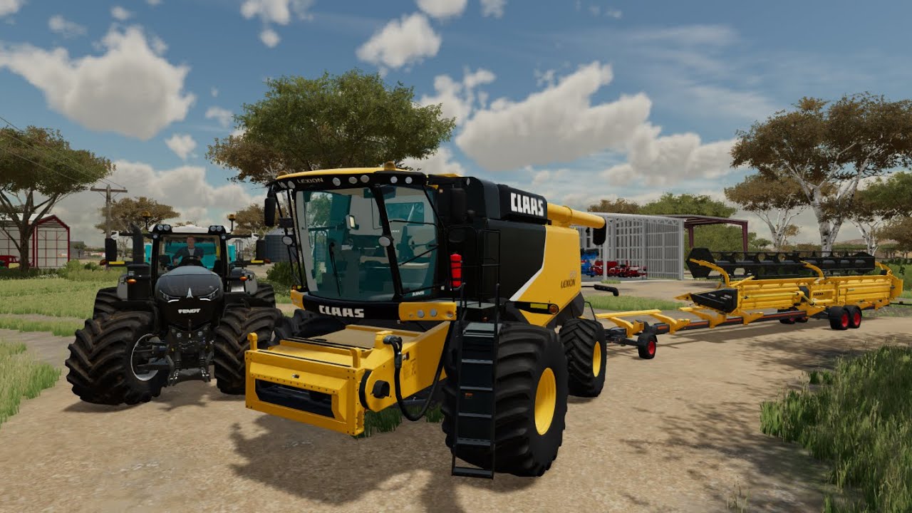 FS22 HARVESTING NEW CROP CHICKPEAS WITH BIG HARVESTER AUSSIE FARMS ...