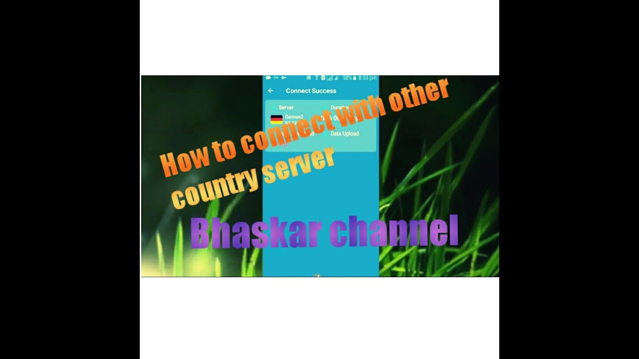 How to get connect to the another country server/100% working - YouTube