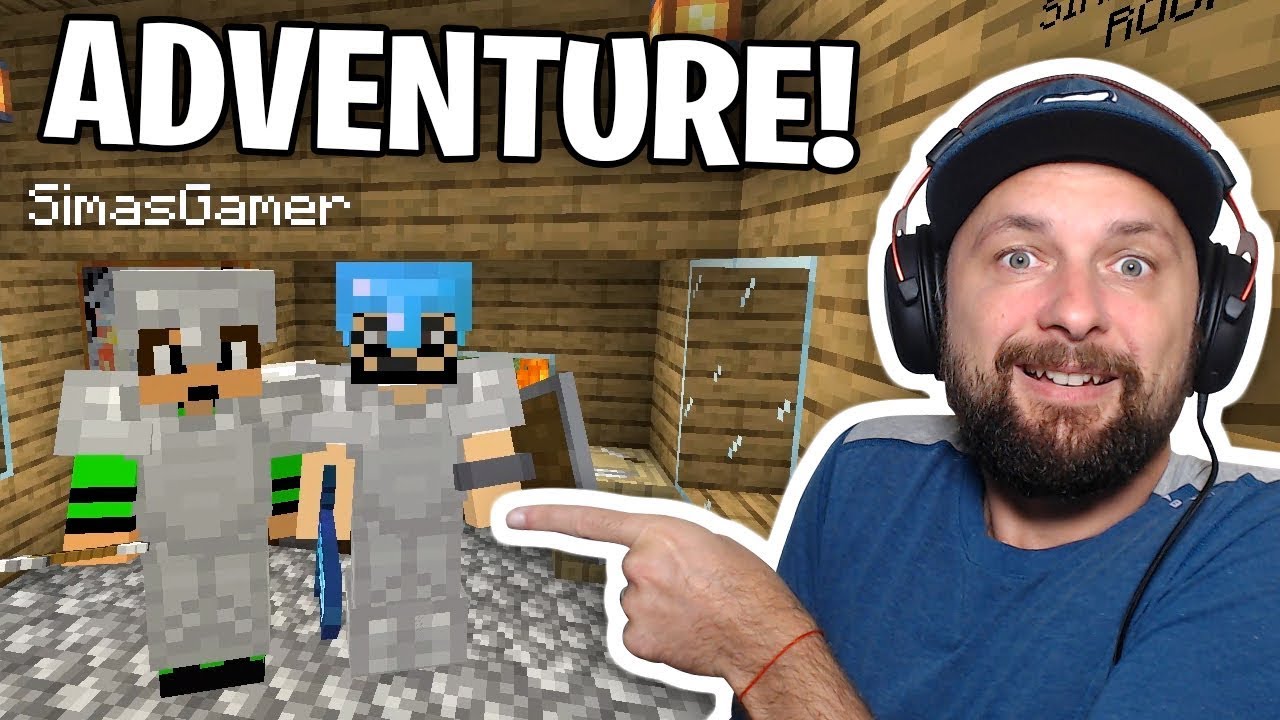 GOING ON ADVENTURE WITH SIMASGAMER in MINECRAFT!!! (Part 22) - YouTube