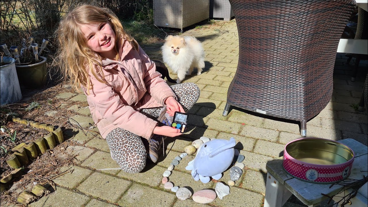 Smil det smitter🙂LEG I HAVEN MED SNEMAND BOB🧸MAKE UP💄 - YouTube