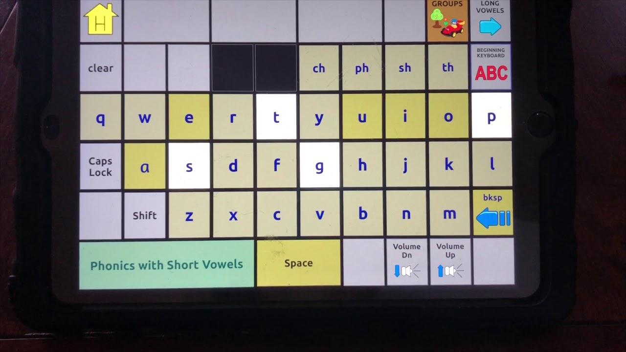 Phonetic keyboards on AAC Devices - YouTube