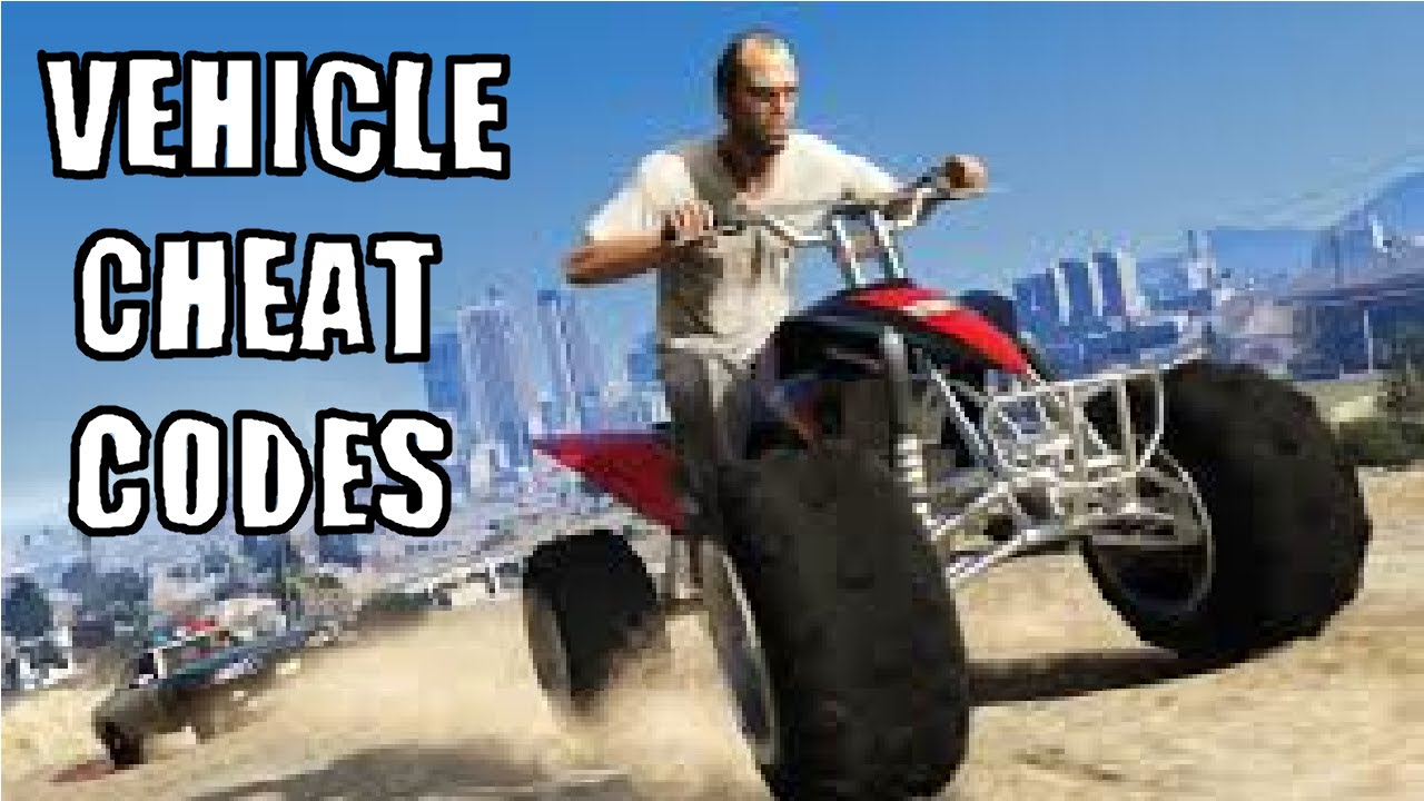 GTA 5 CHEAT CODES FOR VEHICLES YouTube GTA 5 CHEAT CODES FOR VEHICLES YouTube