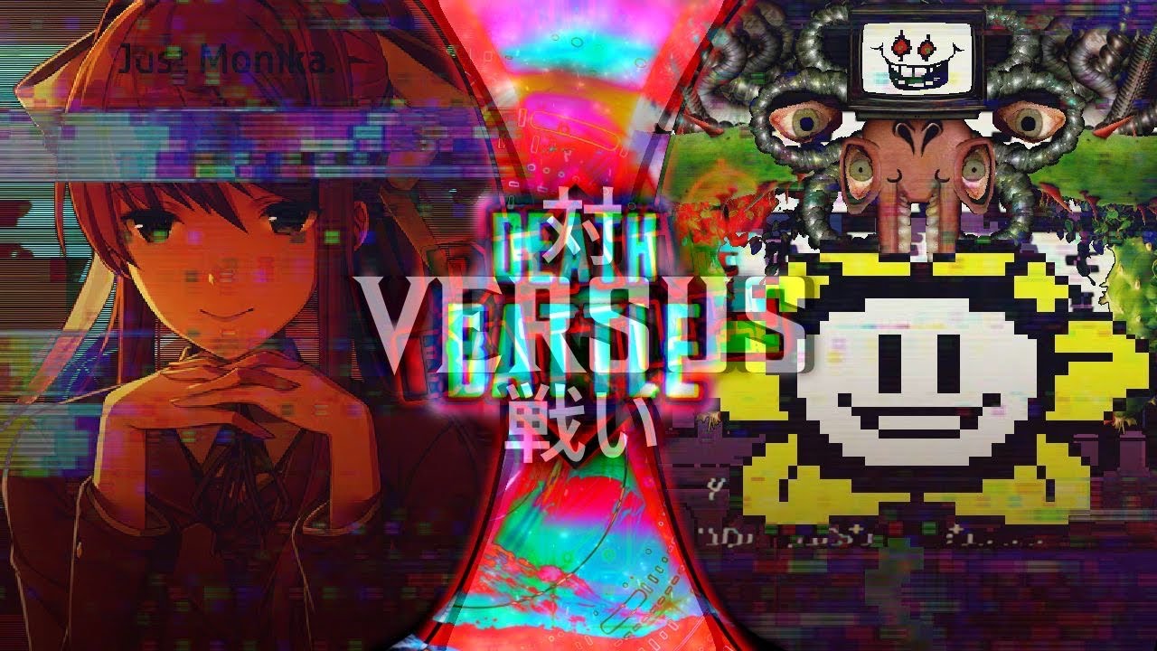 Fan Made Death Battle Trailer - Monika VS Flowey (DDLC VS Undertale ...