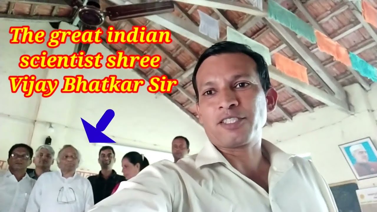 With Great Indian Computer scientist Mr Vijay Bhatkar Sir - YouTube