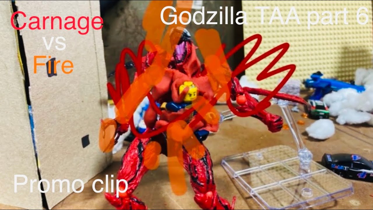 Carnage vs Fire (Godzilla TAA part 6 Promo clip) - YouTube