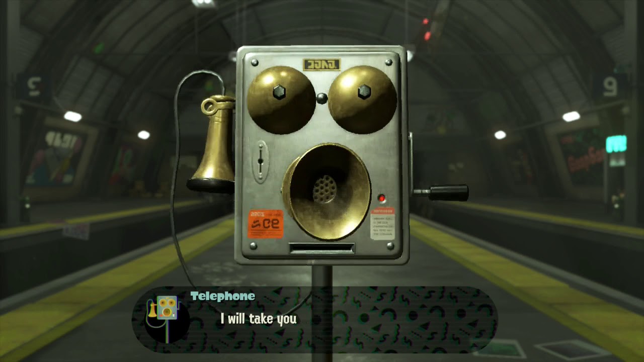 Answer Phone. Telephone Train Station. Splatoon 2 Octo Expansion - YouTube