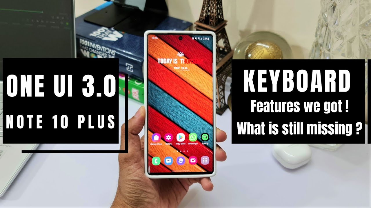 One UI 3.0 on Samsung Galaxy Note 10 Plus - New Keyboard Features ...