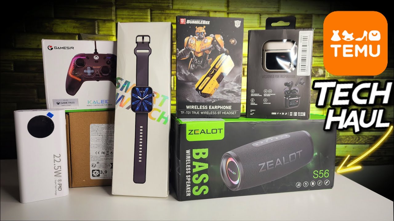 HUGE TEMU Tech Haul! | Gadgets, Tech, Gaming & More! - YouTube