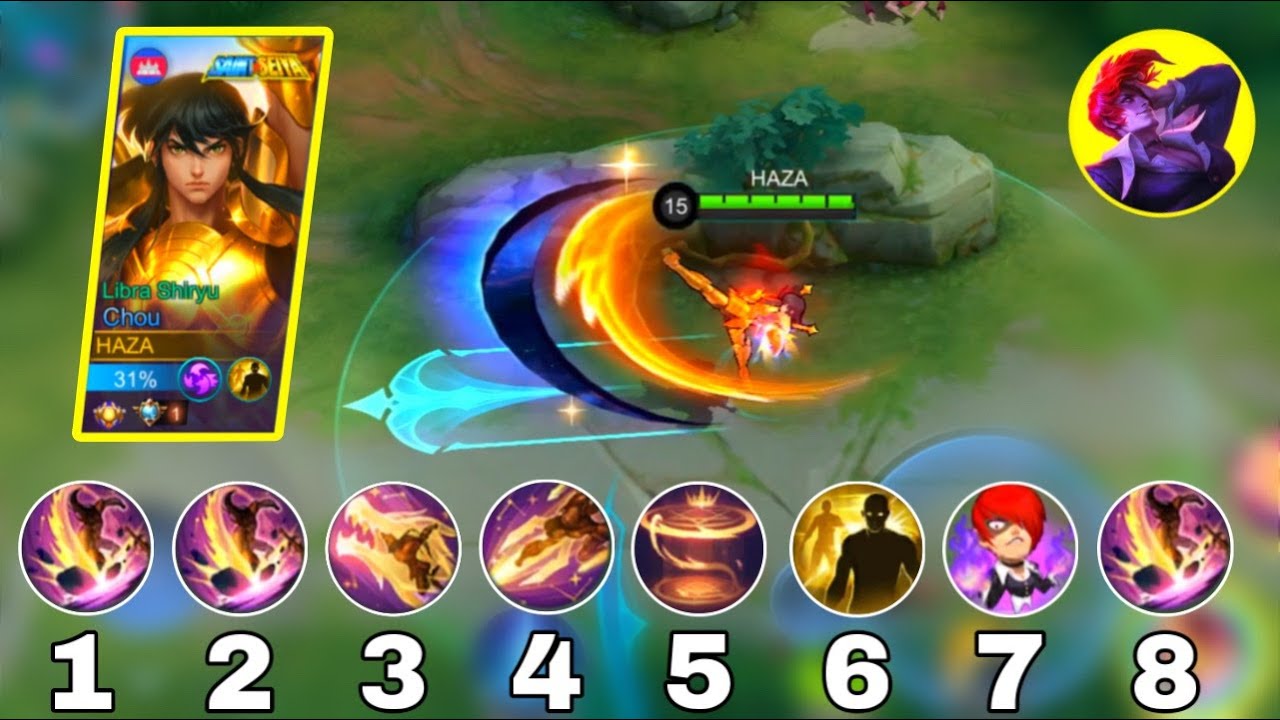 HOW TO CHOU FREESTYLE TUTORIAL STEP BY STEP | By HAZA Gaming | Trick ...