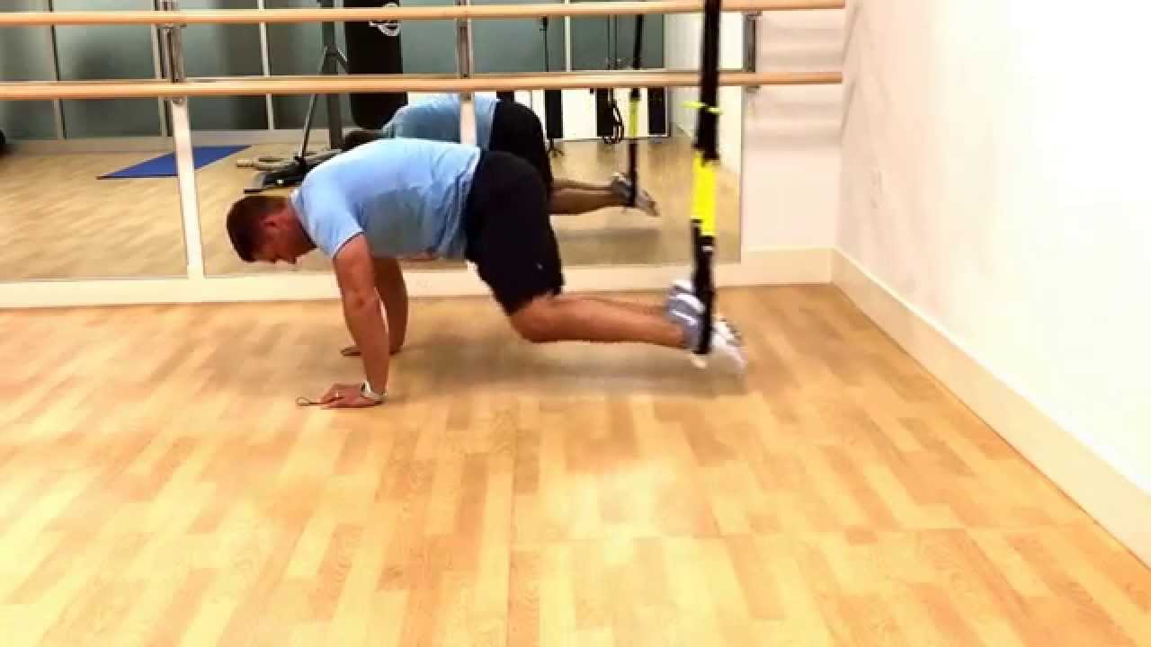 TRX Lateral Reverse Crunch - YouTube