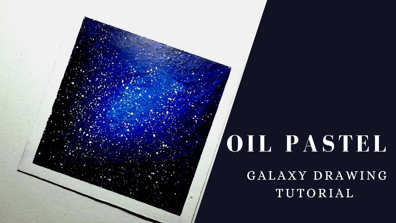 Oil pastel galaxy drawing tutorial | #shorts | Creative Jyotsna Nayan ...