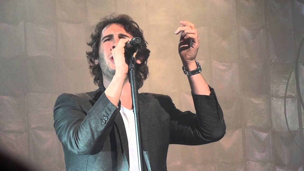 Josh Groban Brave 12-06-2013 Brussel - YouTube
