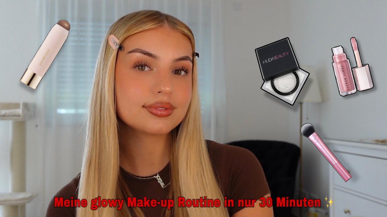 Meine aktuelle Glowy Make-up Routine in 30 Minuten 🤍 | Joline Elisa ...