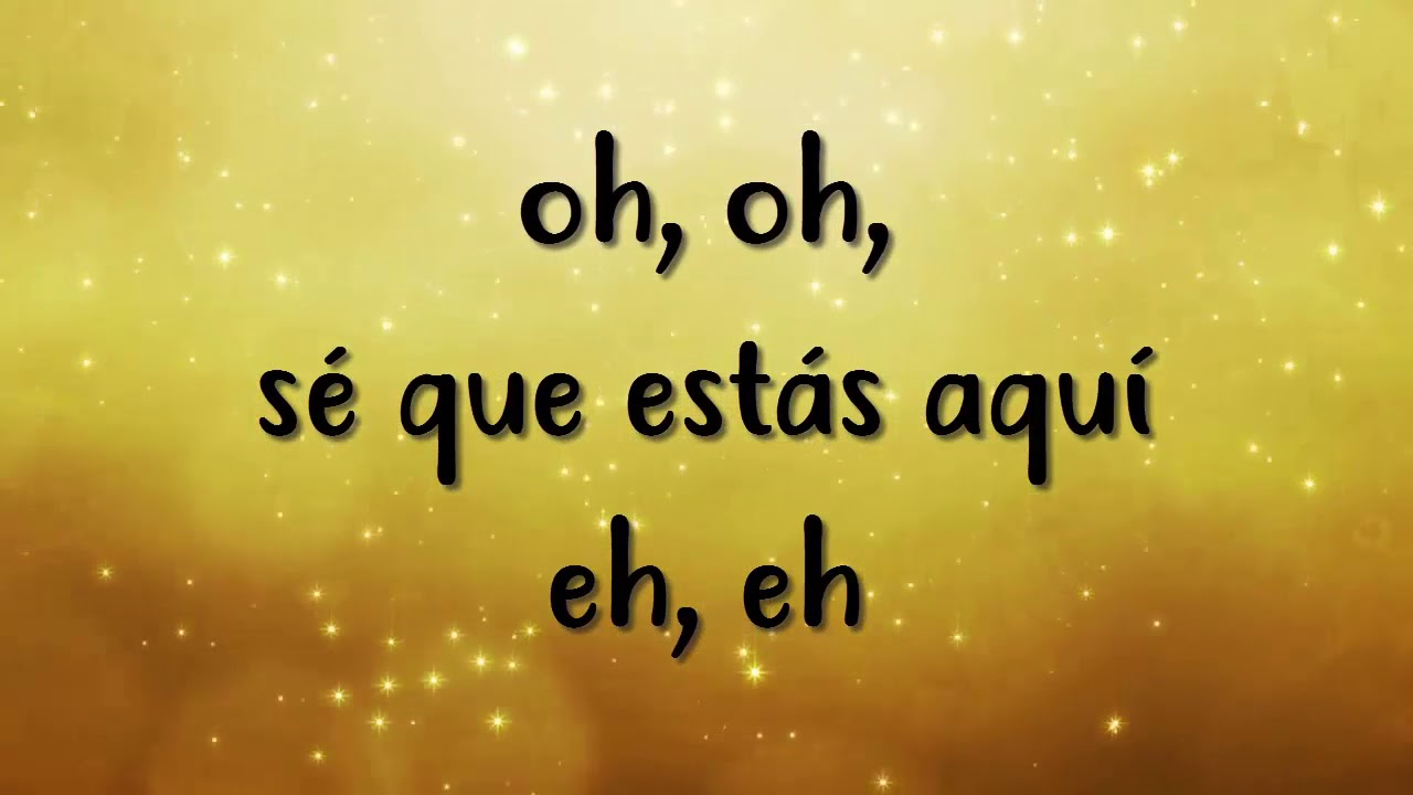 Arisa - Sé Que Estás Aquí (Letra) - YouTube