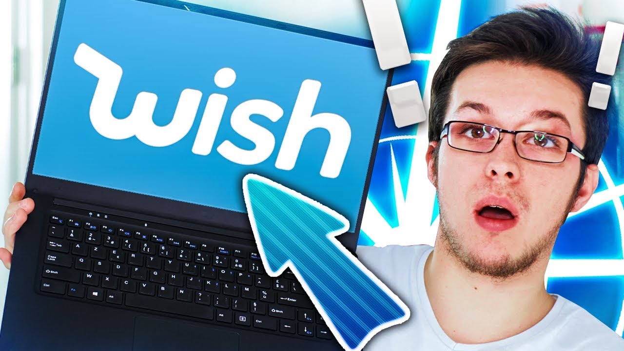 J'AI ACHETÉ UN PC PORTABLE SUR WISH ! - YouTube