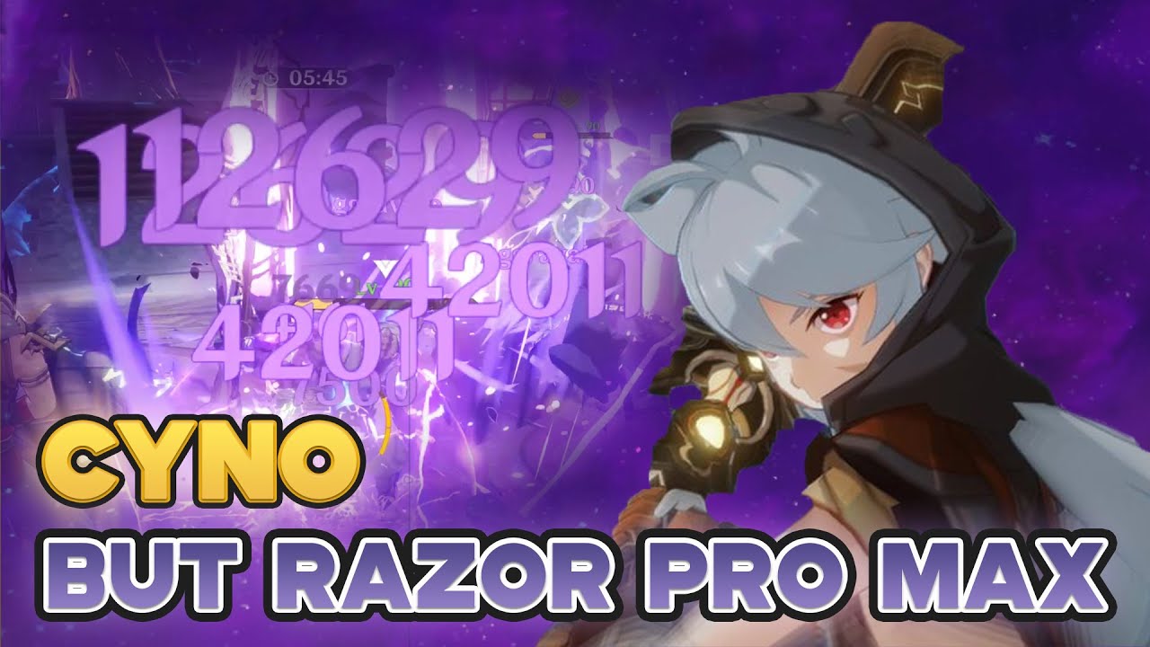 Cyno, But Razor Pro MAX | Genshin Impact - YouTube