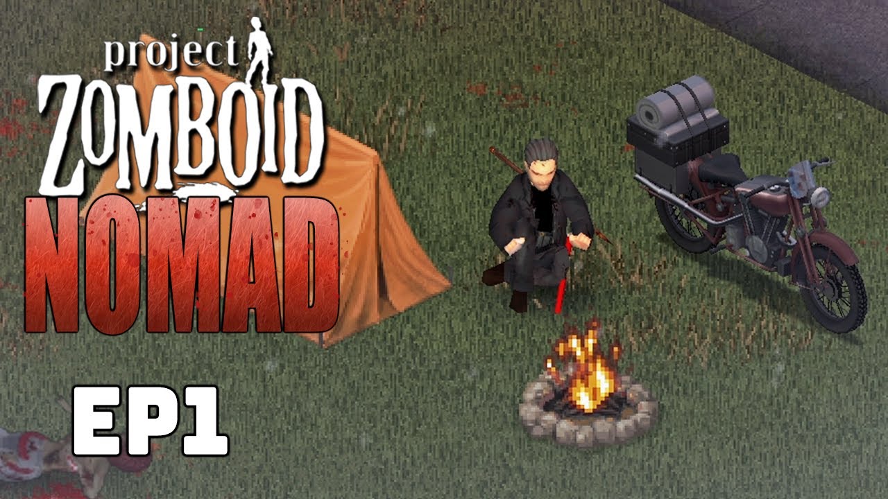 Day 1, A Nomad is Born | Project Zomboid | Ep 1 - YouTube