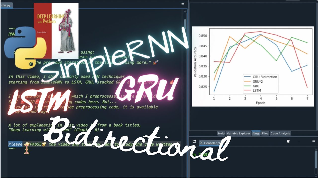 Python Recurrent Neural Networks Rnn Lstm Bidirectional Wordembedding Deeplearning 2591