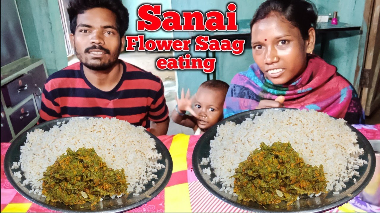 Sanai Phool vegetable ie very Tasty || cooking eating || jh eating show ...