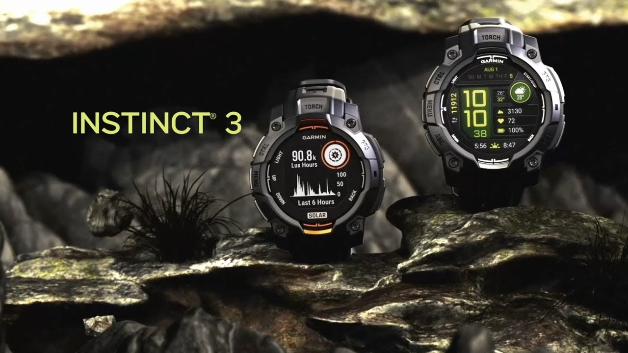 Garmin | Smartwatch da série Instinct 3 - YouTube