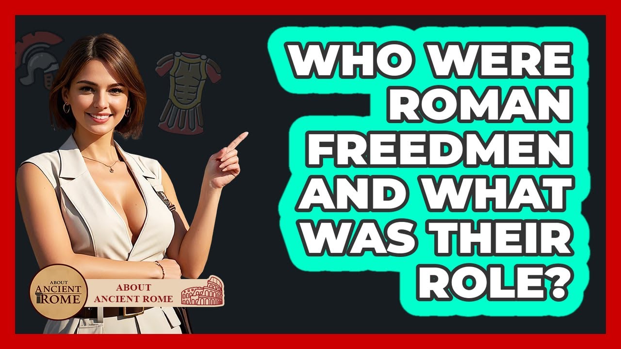 Who Were Roman Freedmen And What Was Their Role? - All About Rome - YouTube