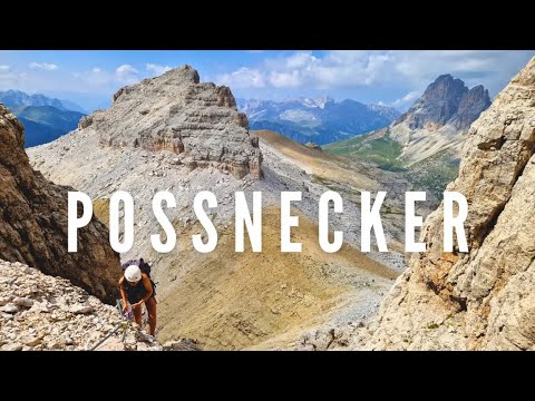 Best Via Ferrata in the Dolomites? Climbing Possnecker - YouTube