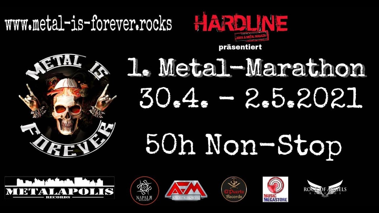1. METAL MARATHON DER METAL IS FOREVER ROCKCAST SHOW - TEIL 3 - YouTube