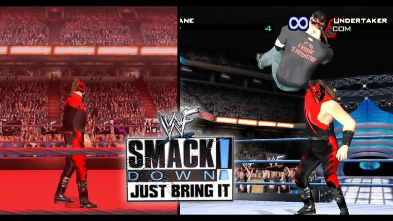 Kane 1999 Reverse Attire | WWF SmackDown! Just Bring It Mod - YouTube