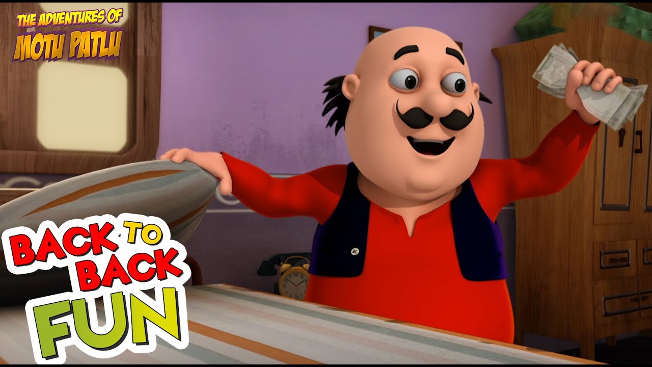 Back To Back Fun | 121 | Motu Patlu Cartoons | S08 | Cartoons For Kids ...