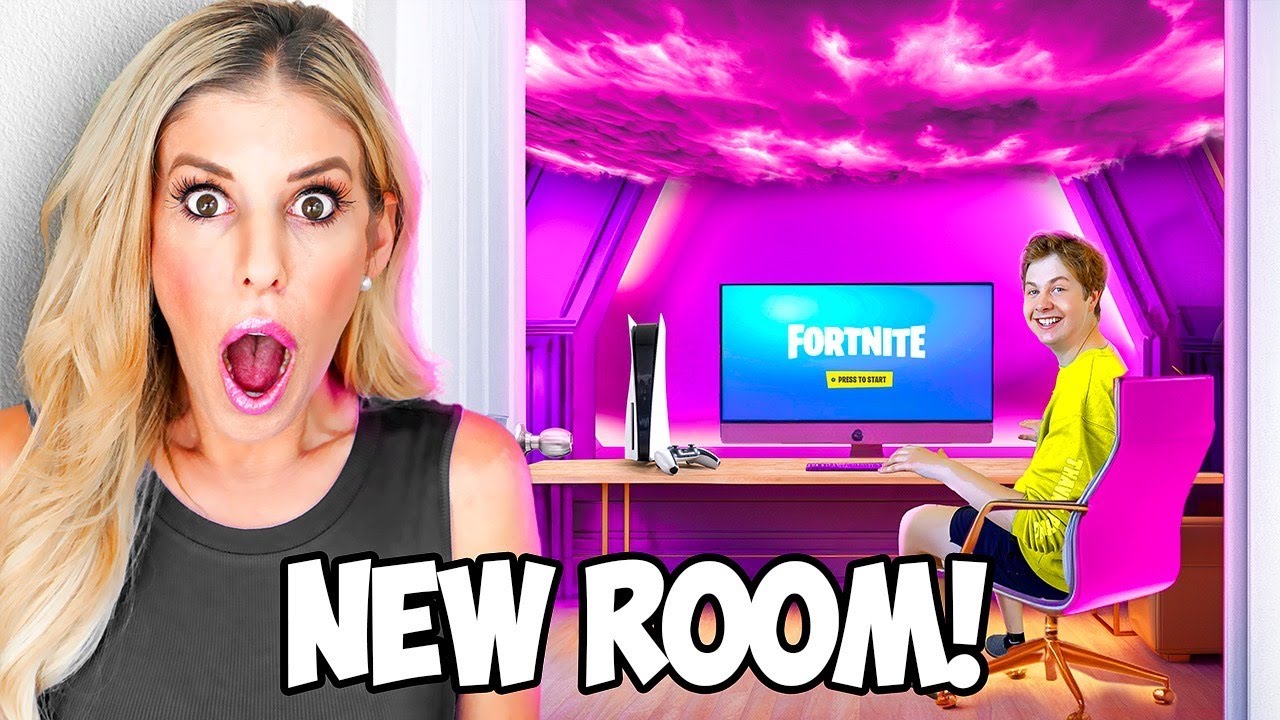 24 YouTubers Built My Dream Room! - YouTube