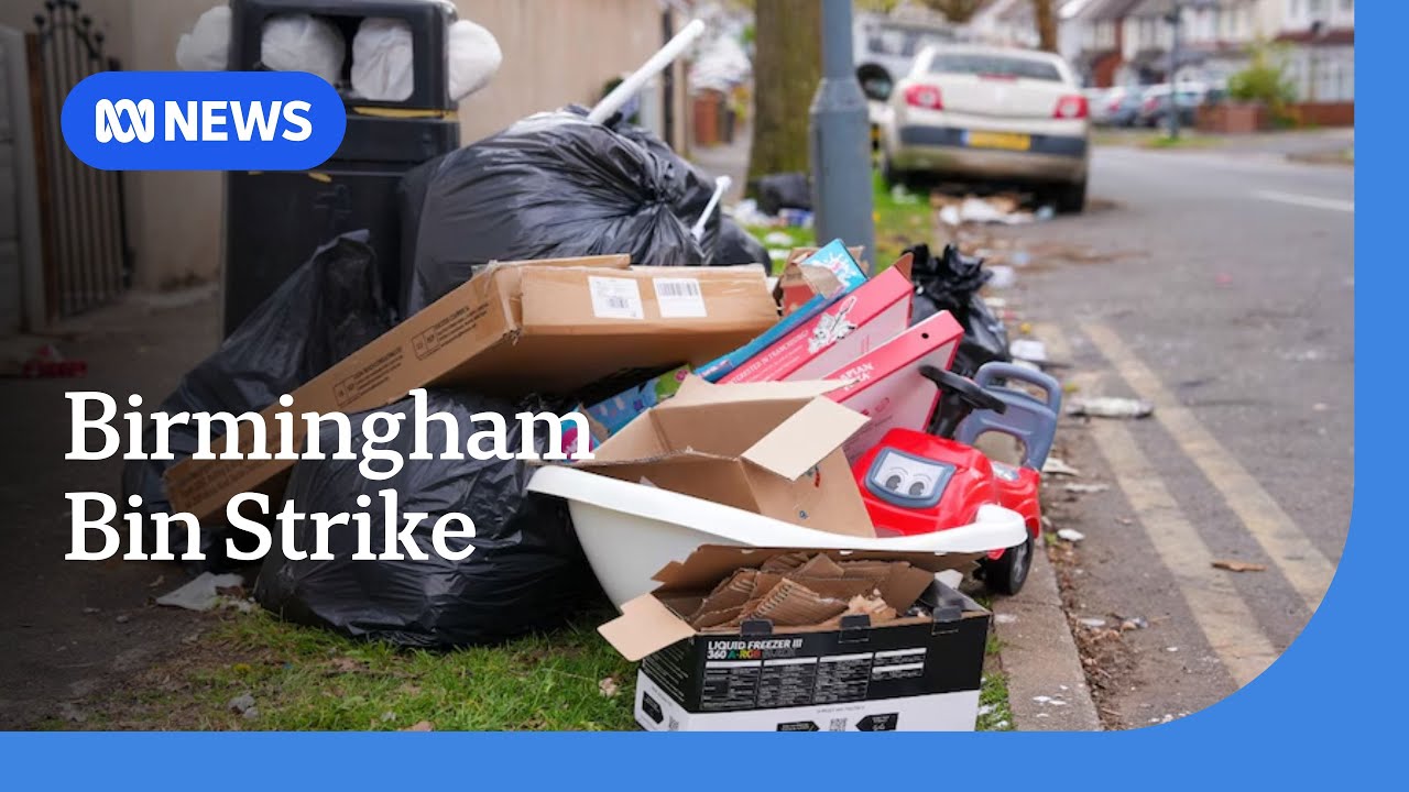 Army called in to clean streets in Birmingham amid bin strike | ABC ...