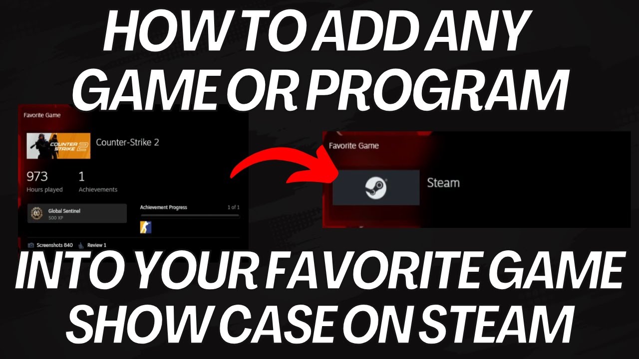 How to Add Any Game/Product to Your "Favorite Game" Showcase on Your ...