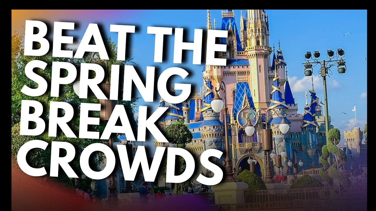 How to Survive Spring Break Crowds in Disney World - YouTube
