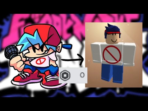How to make bf/Keith from fnf in roblox for free? | Roblox tutorial ...