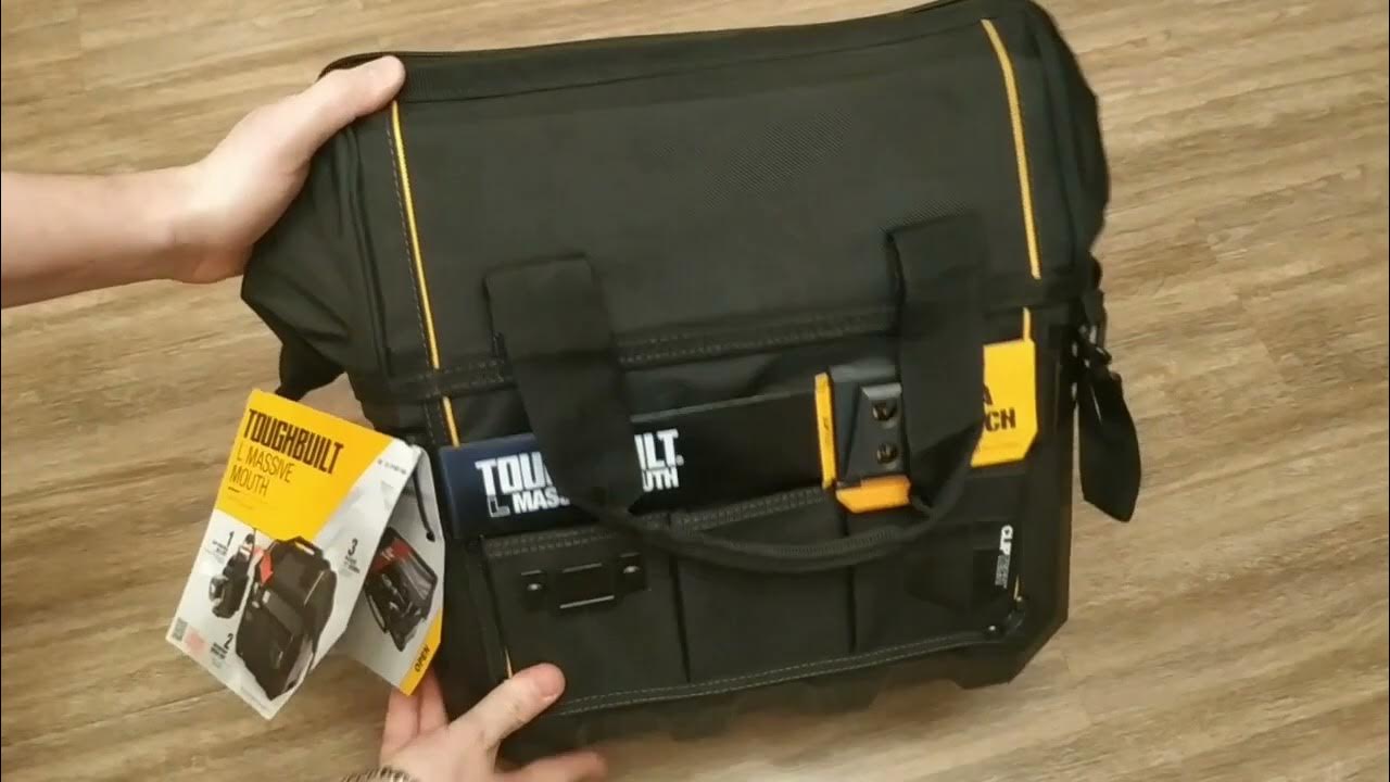 ToughBuilt 16" жёсткая закрытая сумка - YouTube