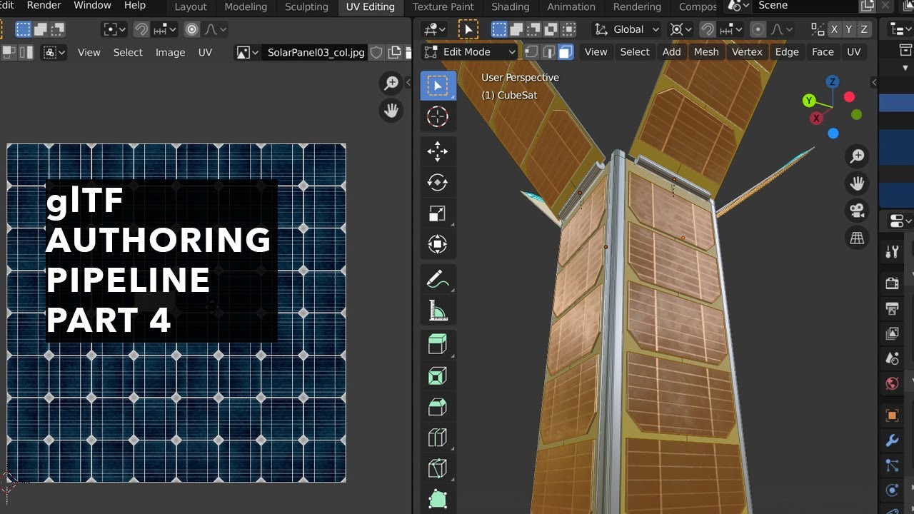 Part 4: Improving the UV atlas for an existing set of PBR textures ...