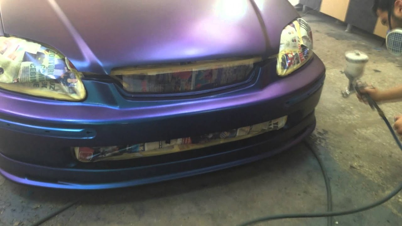 EK ROY "Evolution" Alien Plasti Dip // OMRGarage.com - YouTube