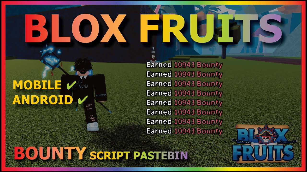 BLOX FRUITS Script Mobile UPDATE 21 AUTO BOUNTY HUNT | GET 30M BOUNTY ...