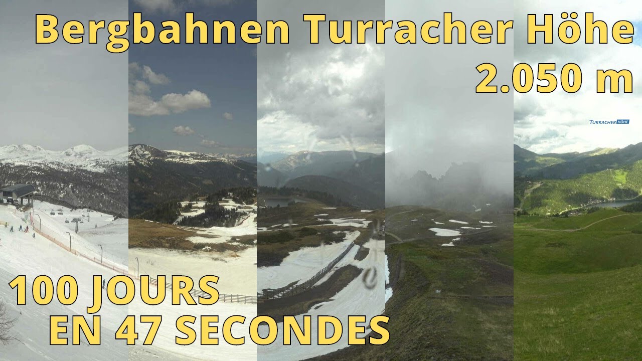 Turracher Höhe ⏩ Timelapse 100 jours - YouTube